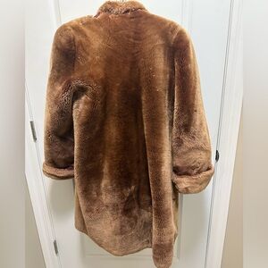 Jackets & Coats | Laskin Mouton Lamb Luxurious Brown Fur Coat | Poshmark